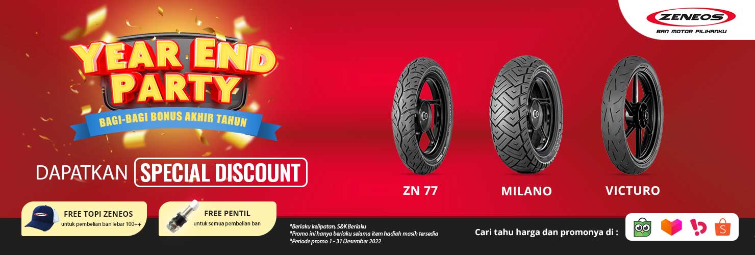 Zeneos Ban Motor Pilihanku