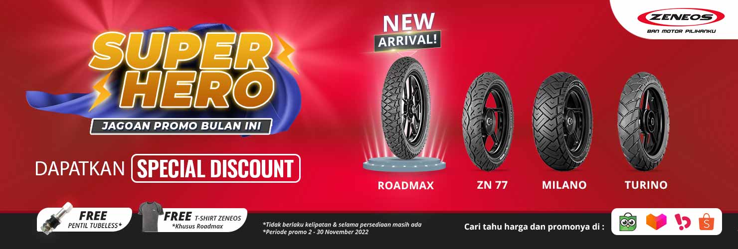 Zeneos Ban Motor Pilihanku